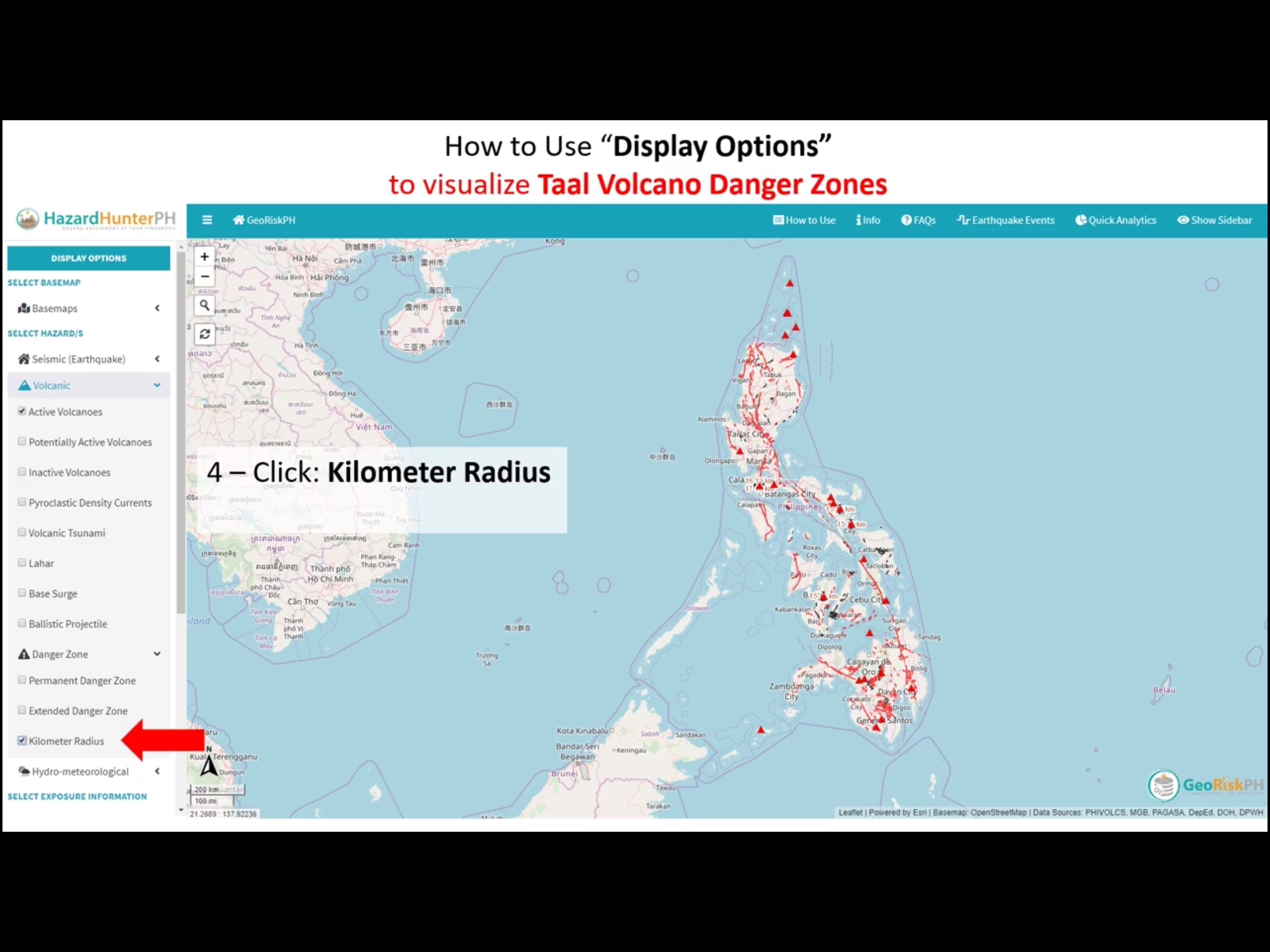 How to Check if Your Area is Within A Geological Hazard Danger Zone in ...