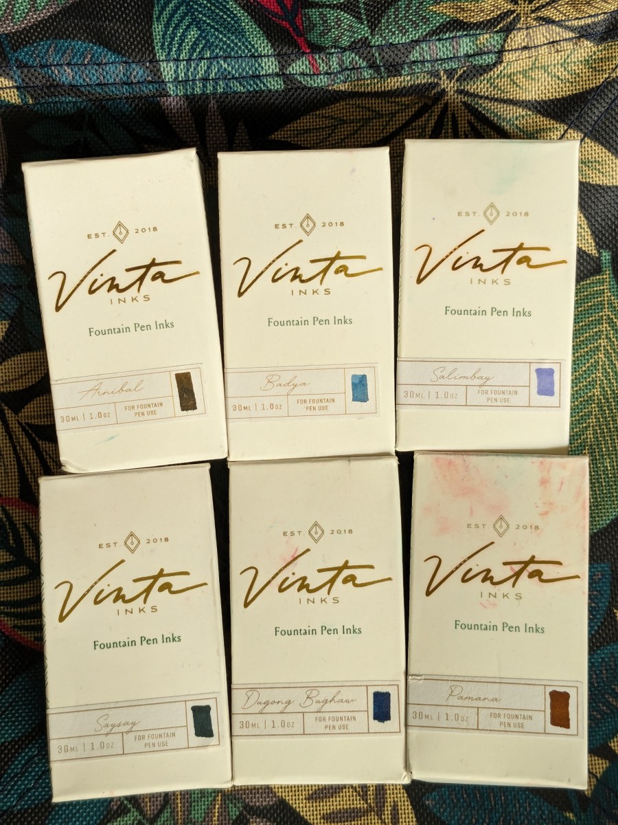 Vinta Inks- inks that are proudly made in the Philippines and why I ...