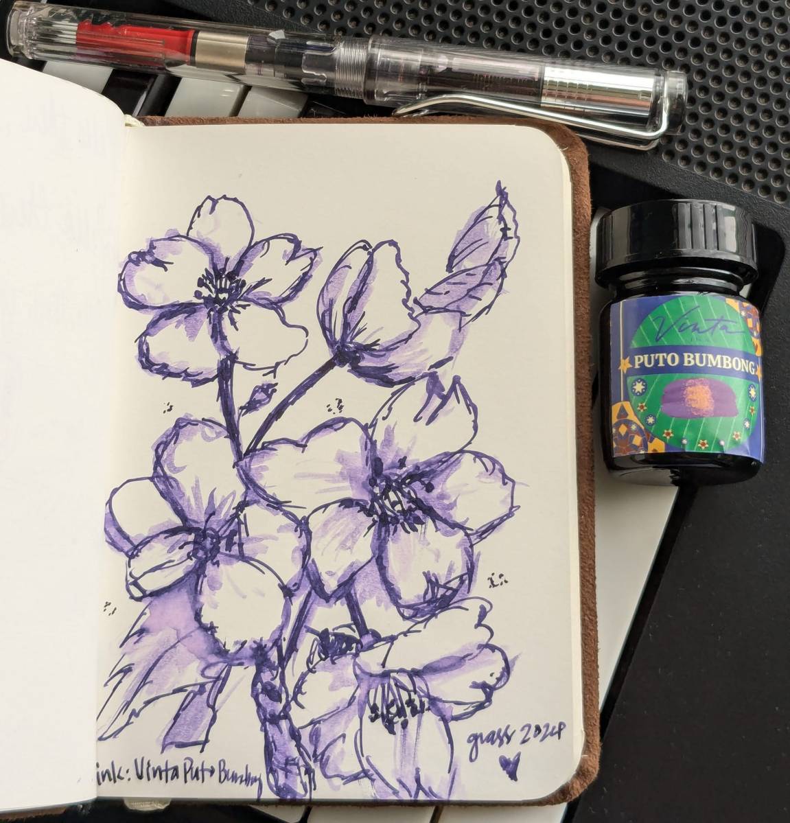 Sketching with and Review of Vinta Inks’ A Holiday Feast Edition ...